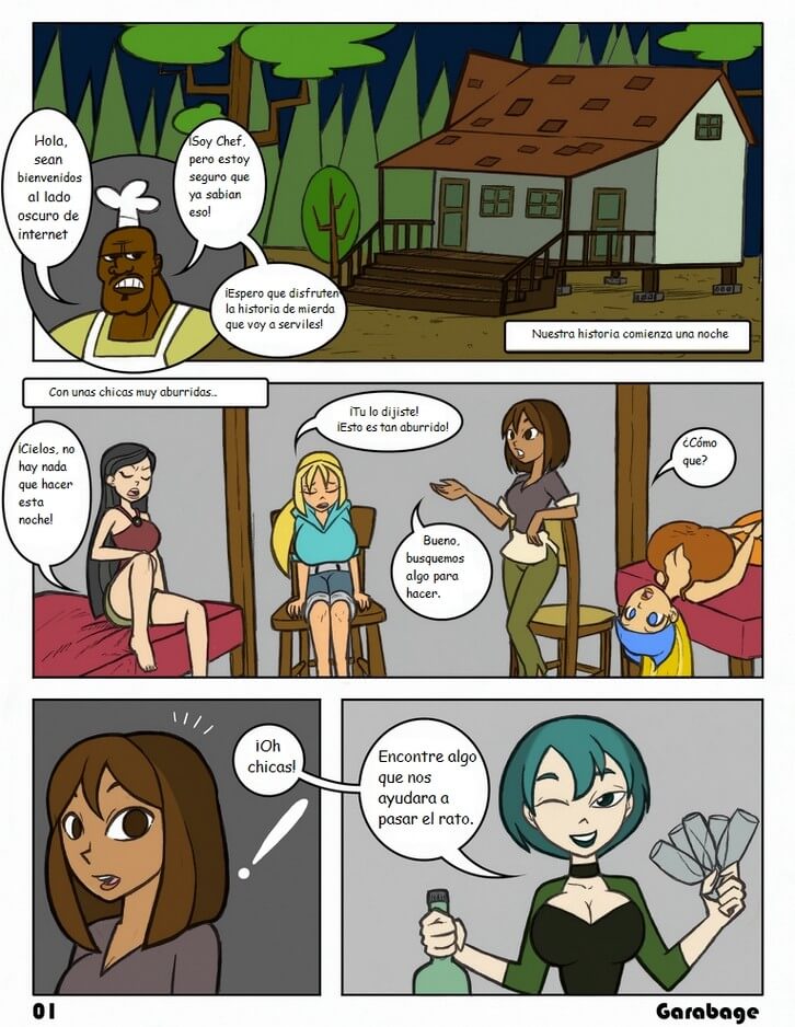 Total Drama Comic Porno