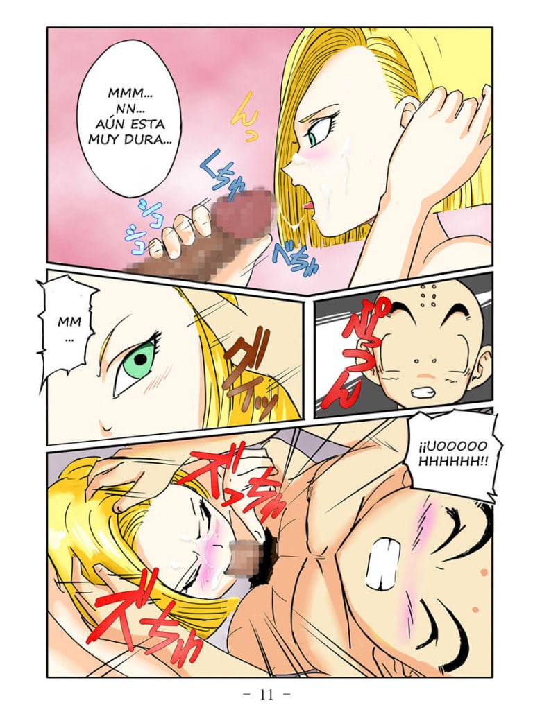 Krillin X Androide 18 Hentai 0628