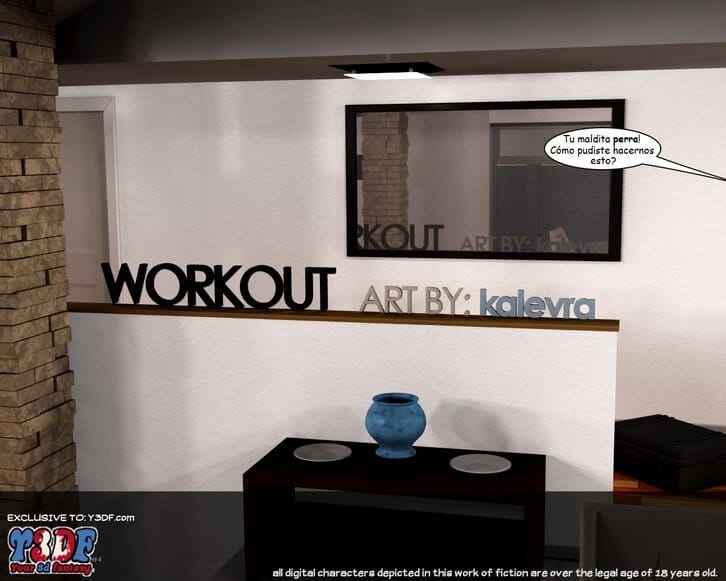 Workout Comic Porno 3d