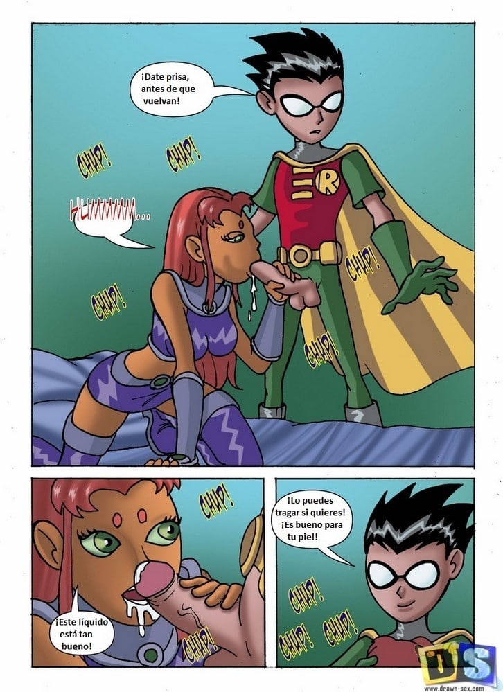 Robin Y Starfire Drawnsex