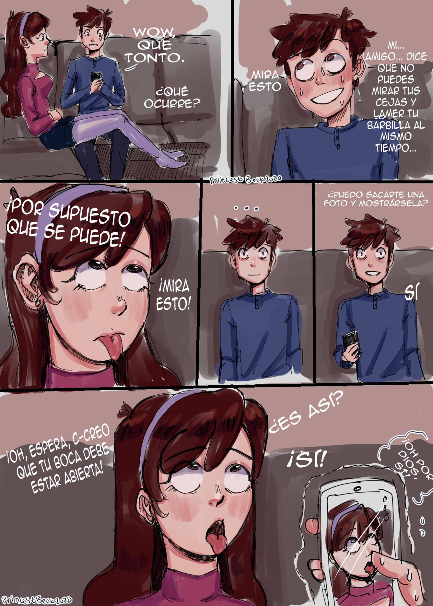 Pinescest Princest Beck