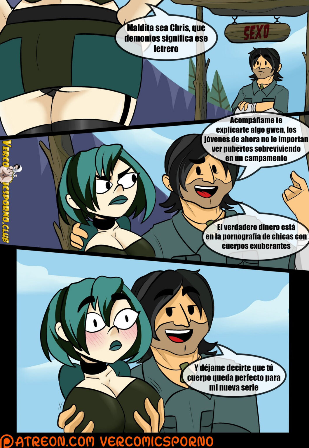 Total Drama Luz Camara Sexo