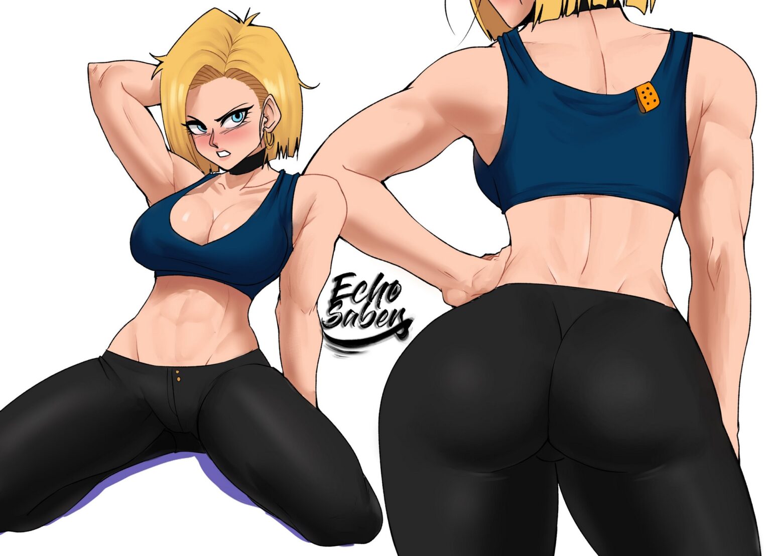 Android 18 Mini Comic Tsfsingularity 0020