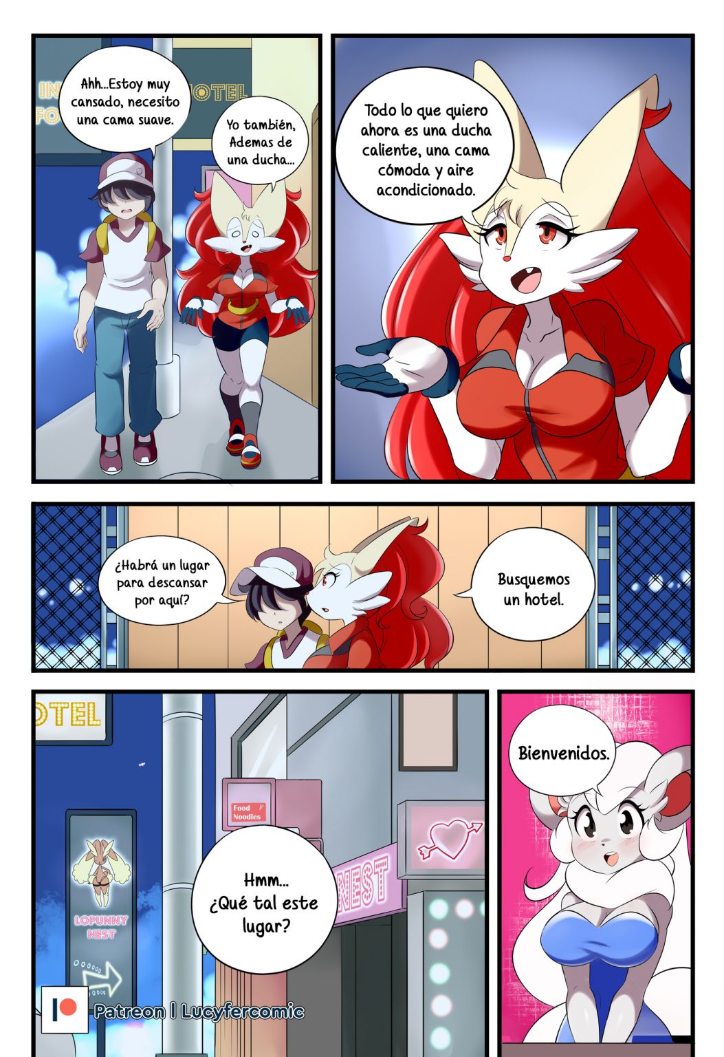 Trainer Braixen Lucyfer Comic Porno