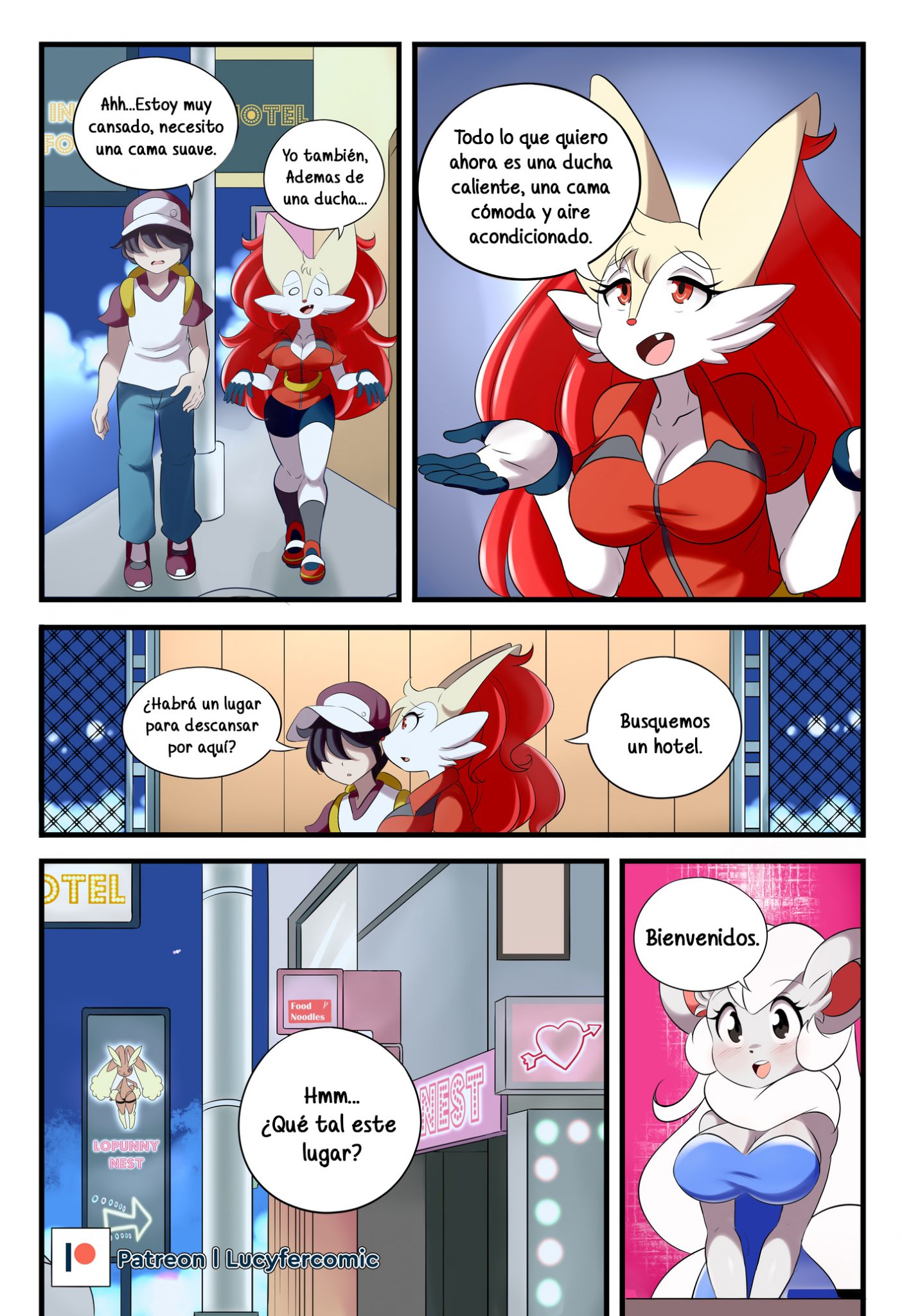 Trainer Braixen Lucyfer Comic Porno