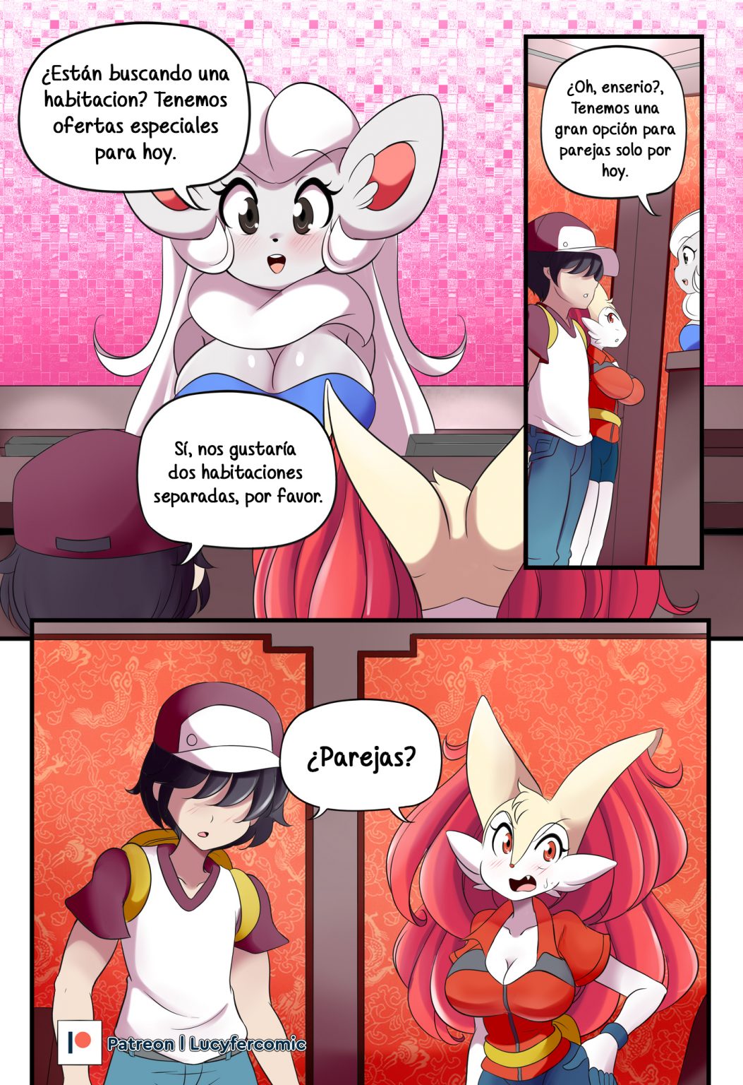 Trainer Braixen Lucyfer Comic Porno