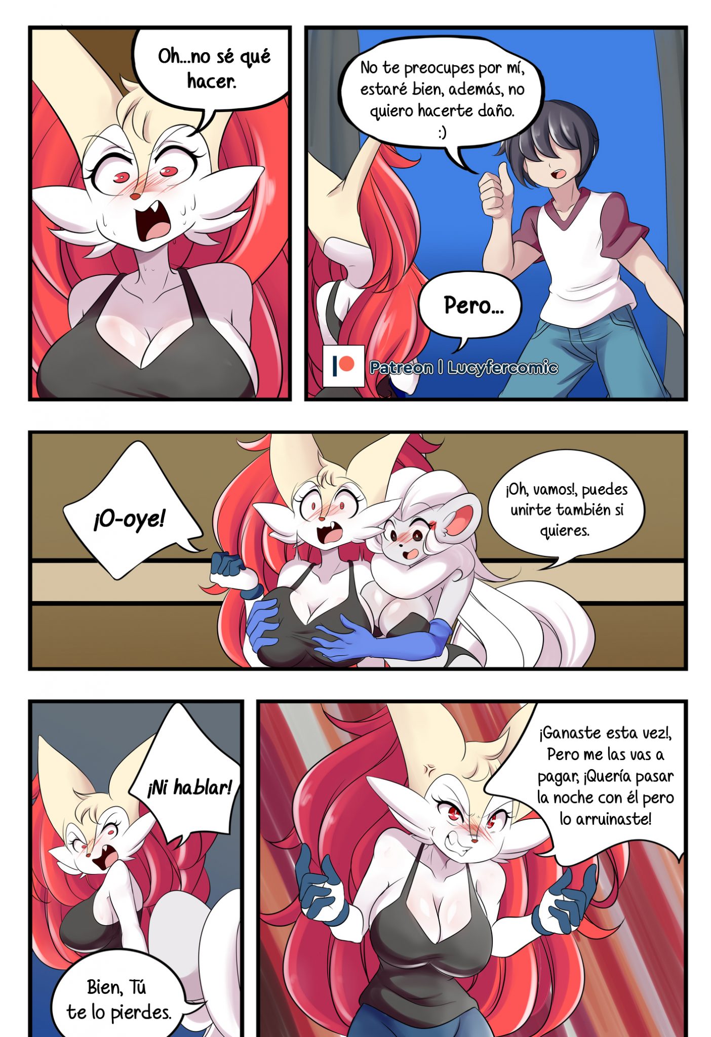 Trainer Braixen Lucyfer Comic Porno