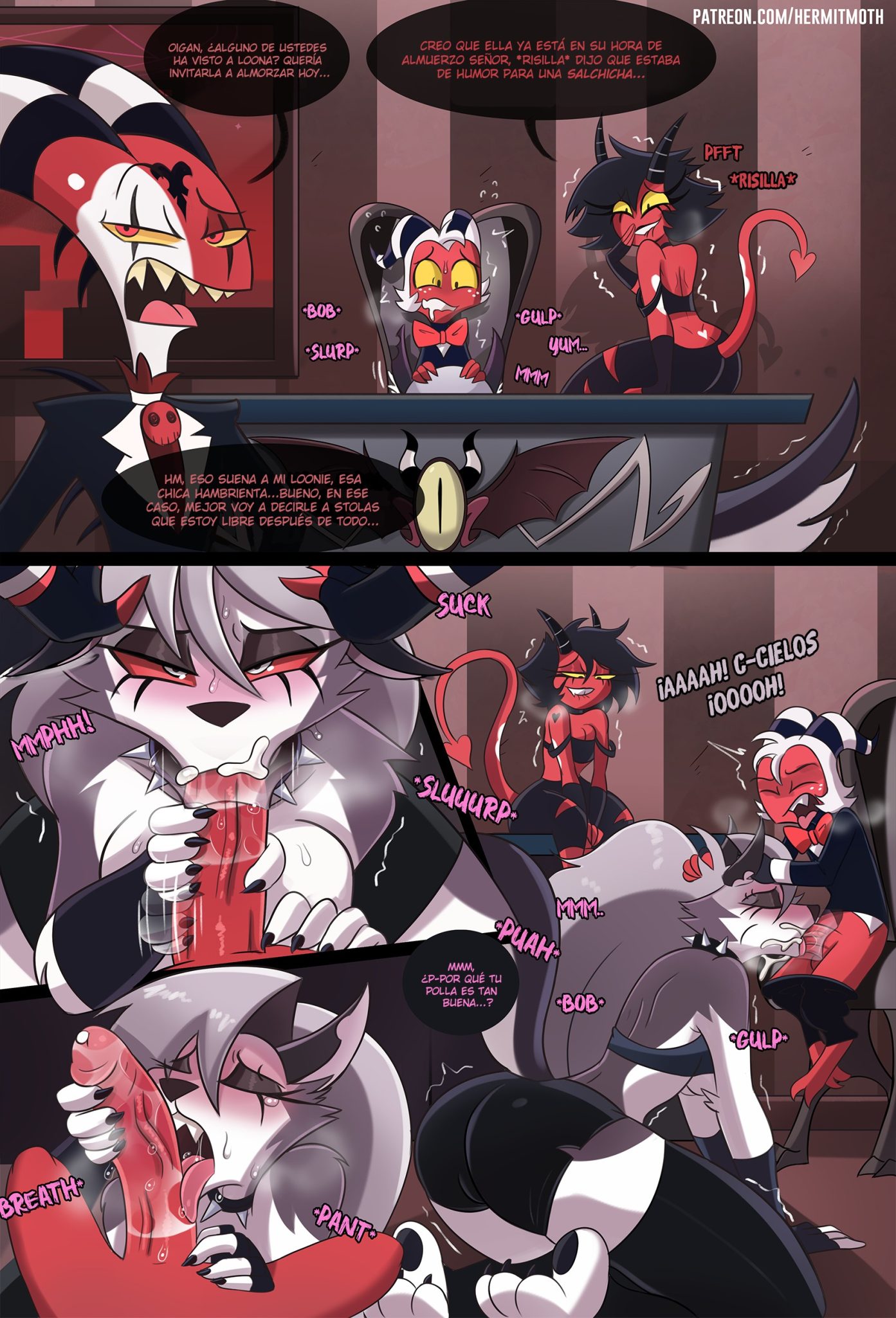 Loona X Moxxie Hermit Moth