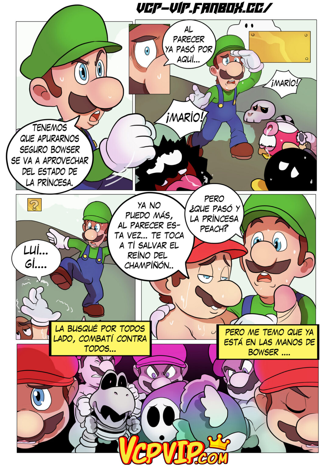 Fucker Mario Bro Gansoman