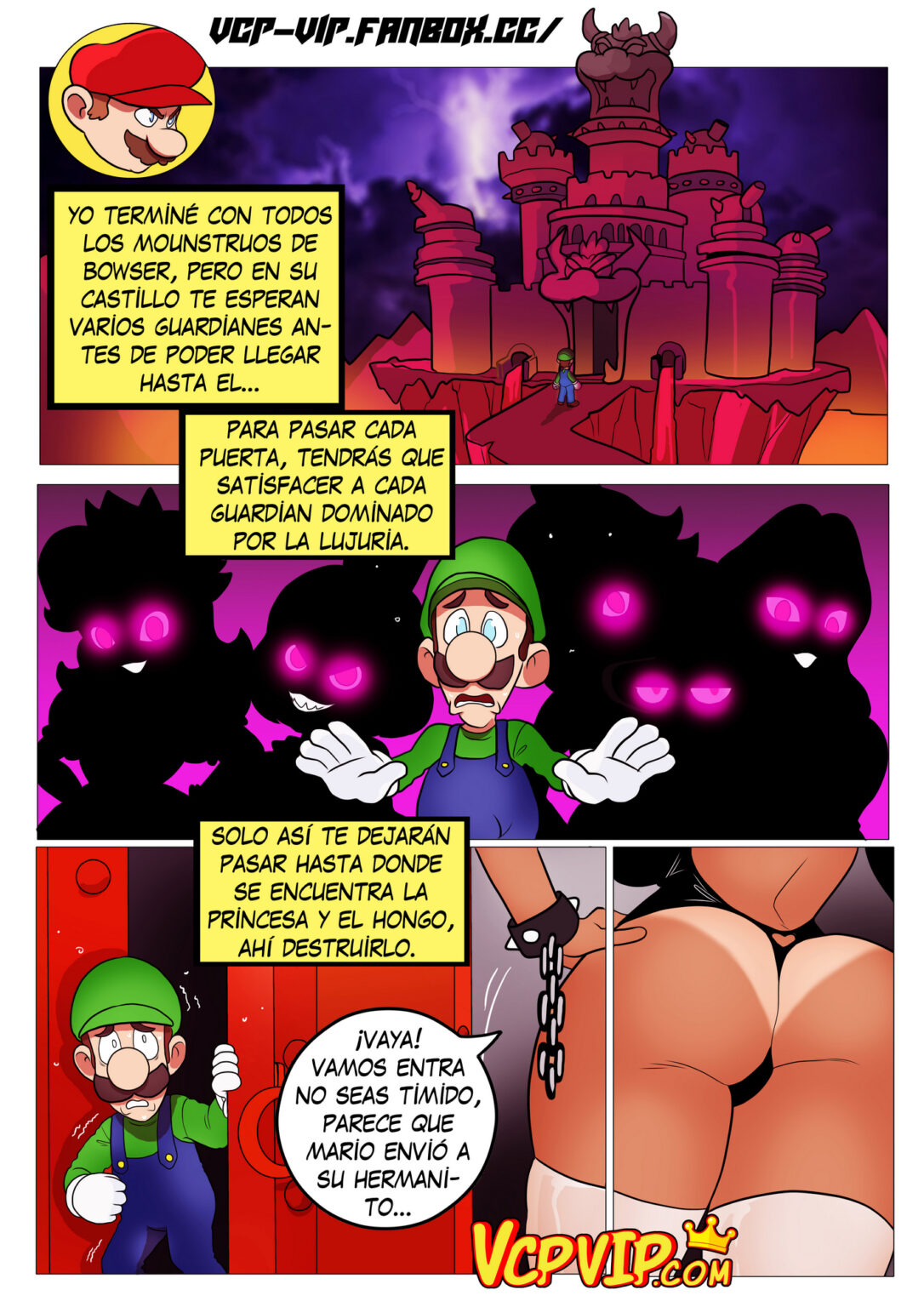 Fucker Mario Bro Gansoman