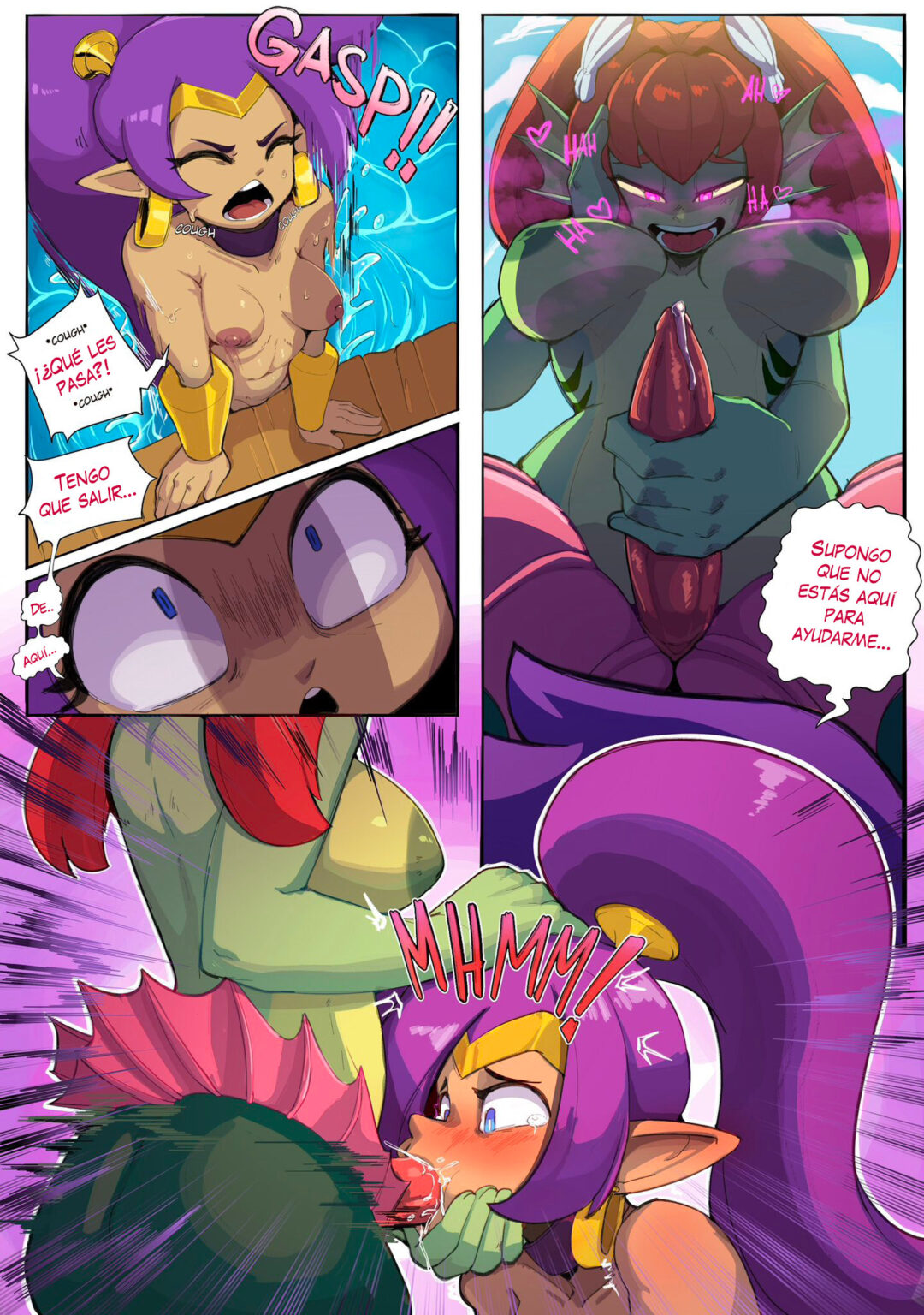 Shantae Pier Pressure Nudiedoodles