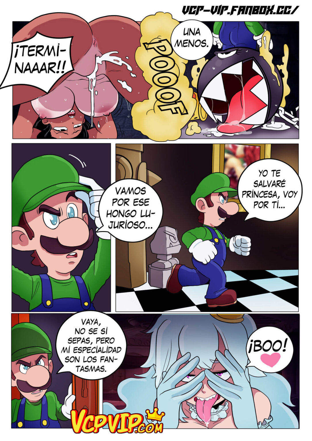 Fucker Mario Bro Gansoman