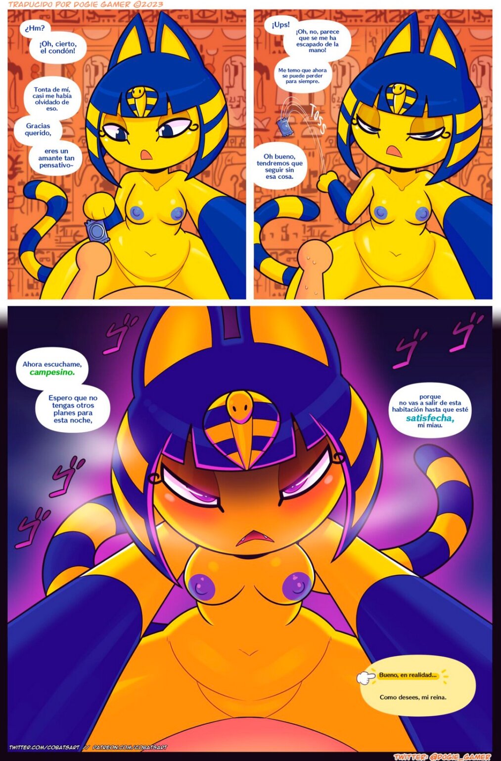 Confessing To Ankha Cobatsart