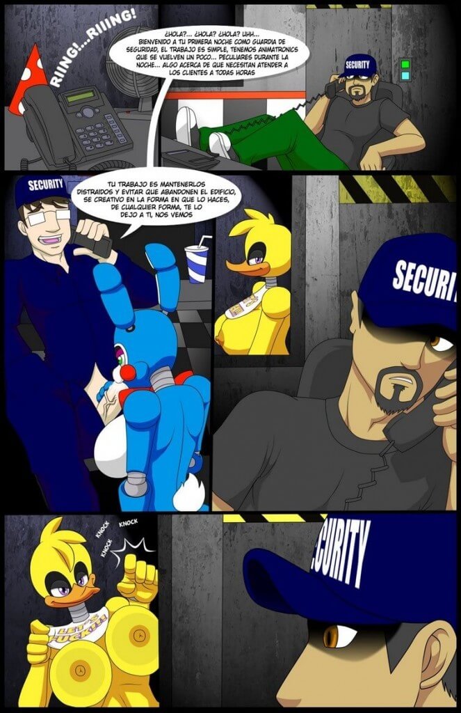 Five Fucks At Freddys Comic Xxx